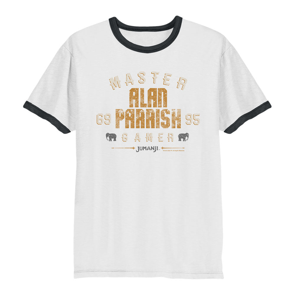 Jumanji Master Gamer Ringer Tee – Sony Pictures